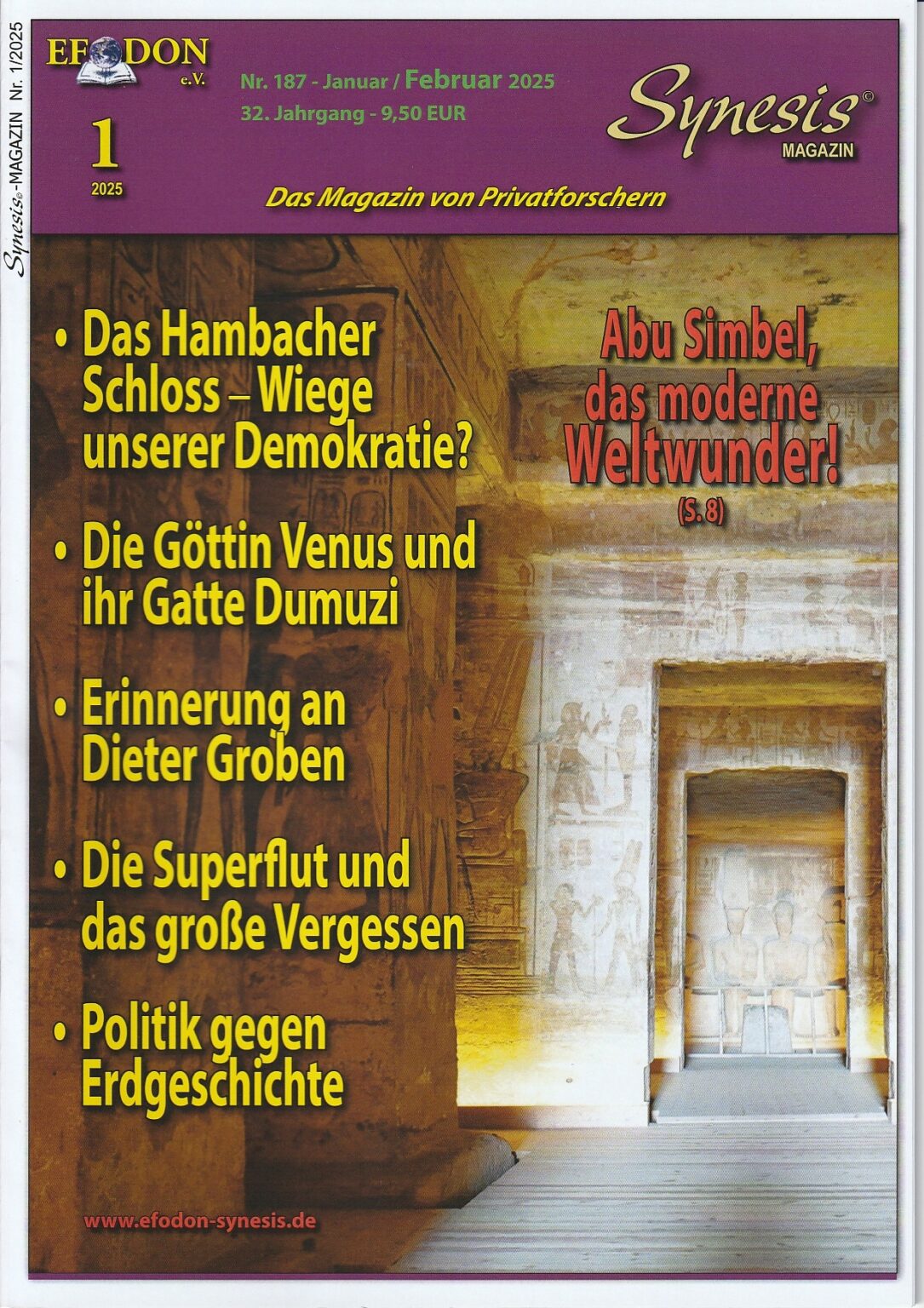 Synesis Nr. 187 - 1/2025 - efodon.de