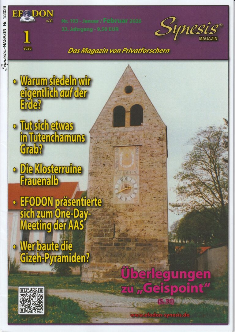 Synesis Nr. 186 - 6/2024 - efodon.de