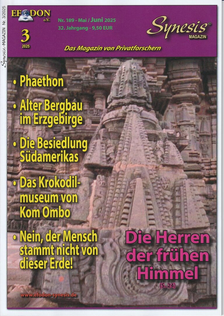 Synesis Nr. 189 - 3/2025 - efodon.de